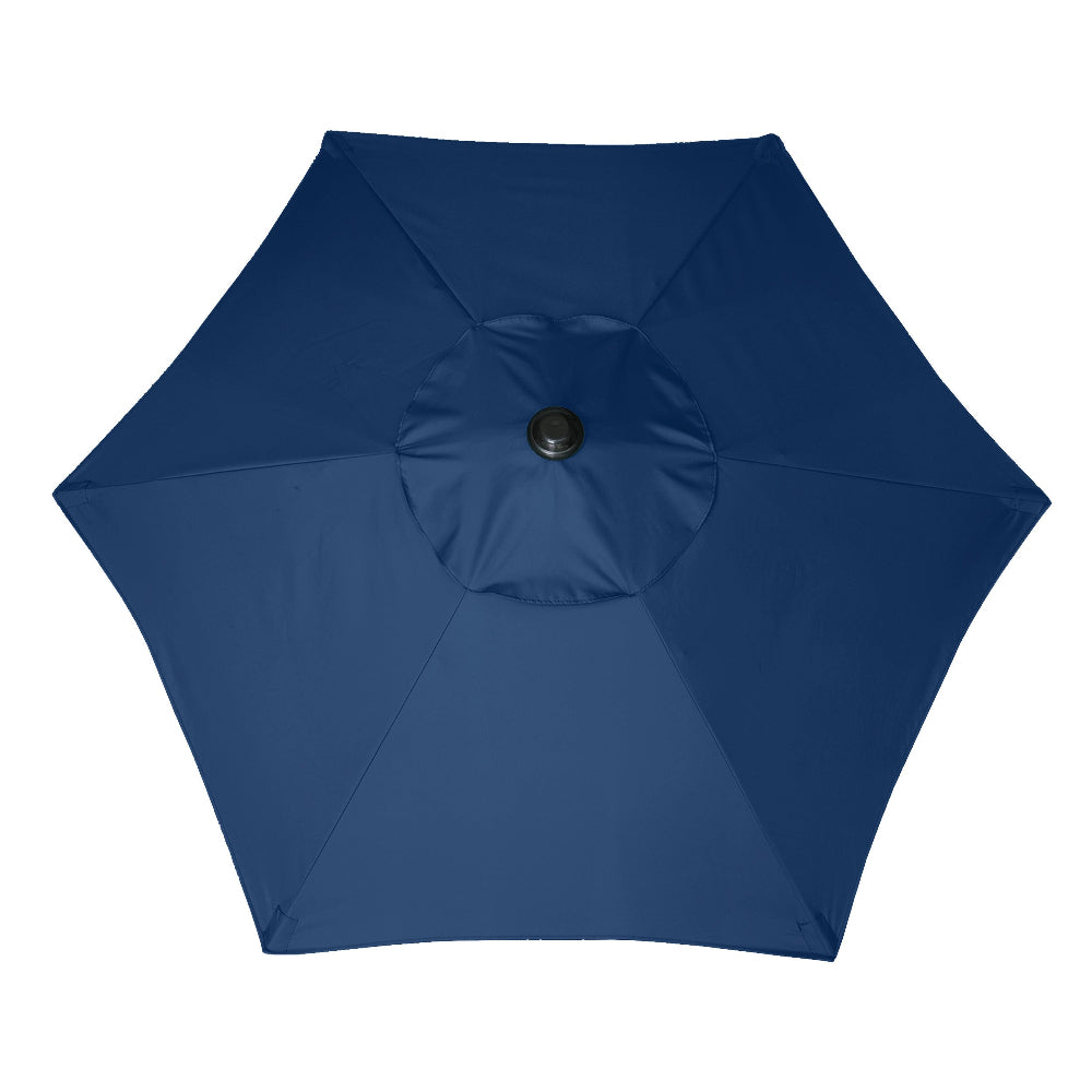 AMMSUN 6ft Patio Table Umbrella,Dark Blue | AMMSUN Beach Umbrella