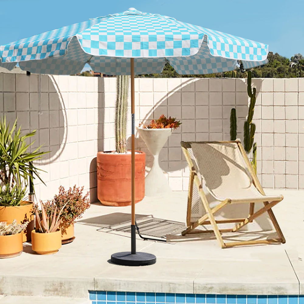 7.8ft Vintage Umbrella fiberglass ribs | AMMSUN Beach Umbrella