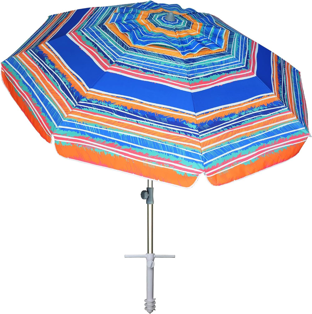 7ft classic beach umbrella | AMMSUN Beach Umbrella